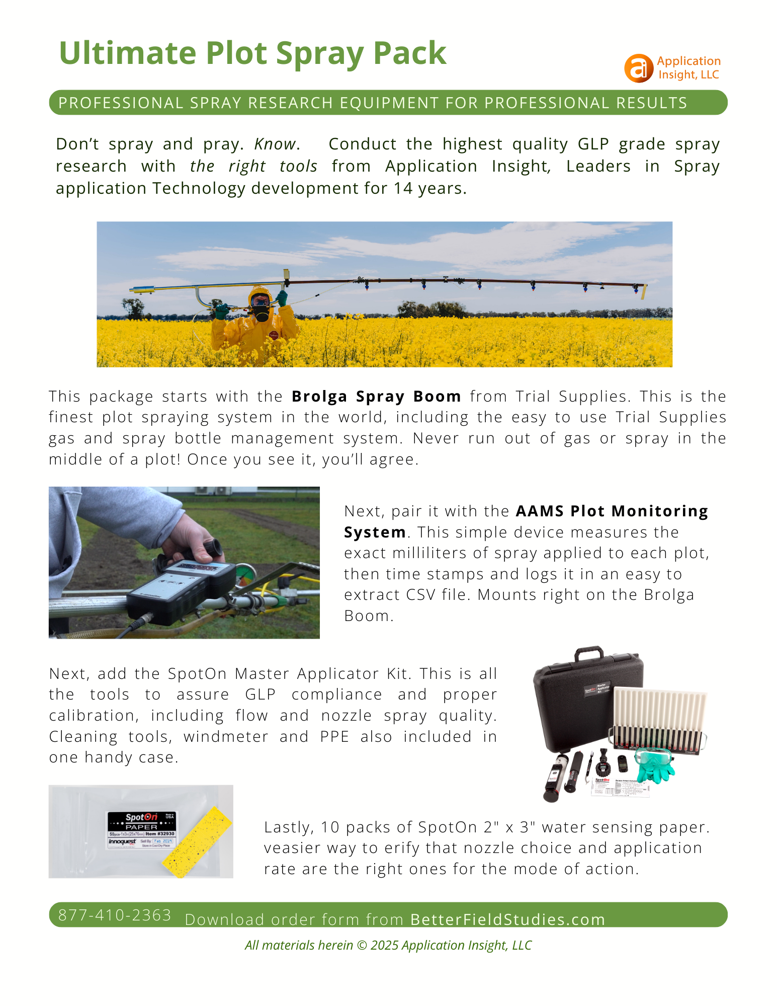 Ultimate Plot Spray Pack – Better Field Studies